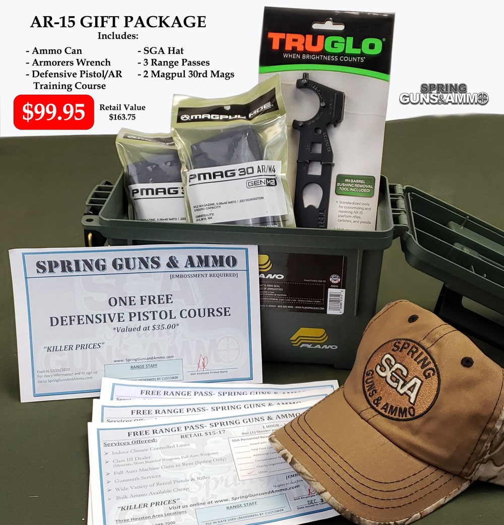 Promotions - Spring Guns & Ammo