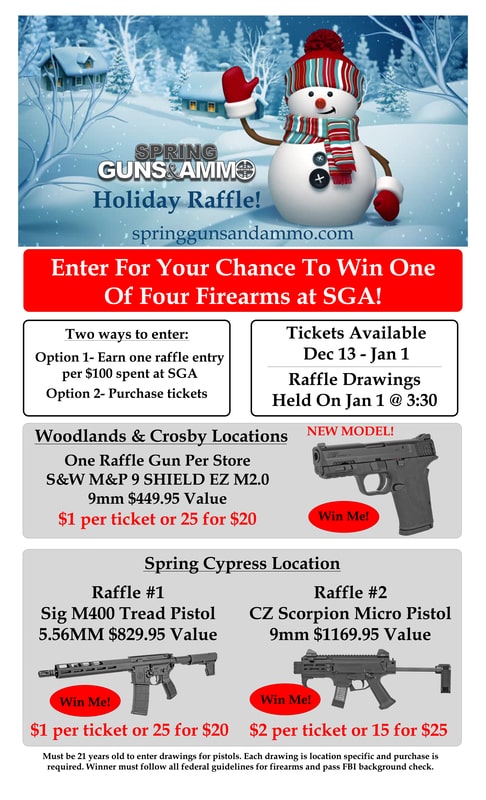 Promotions - Spring Guns & Ammo