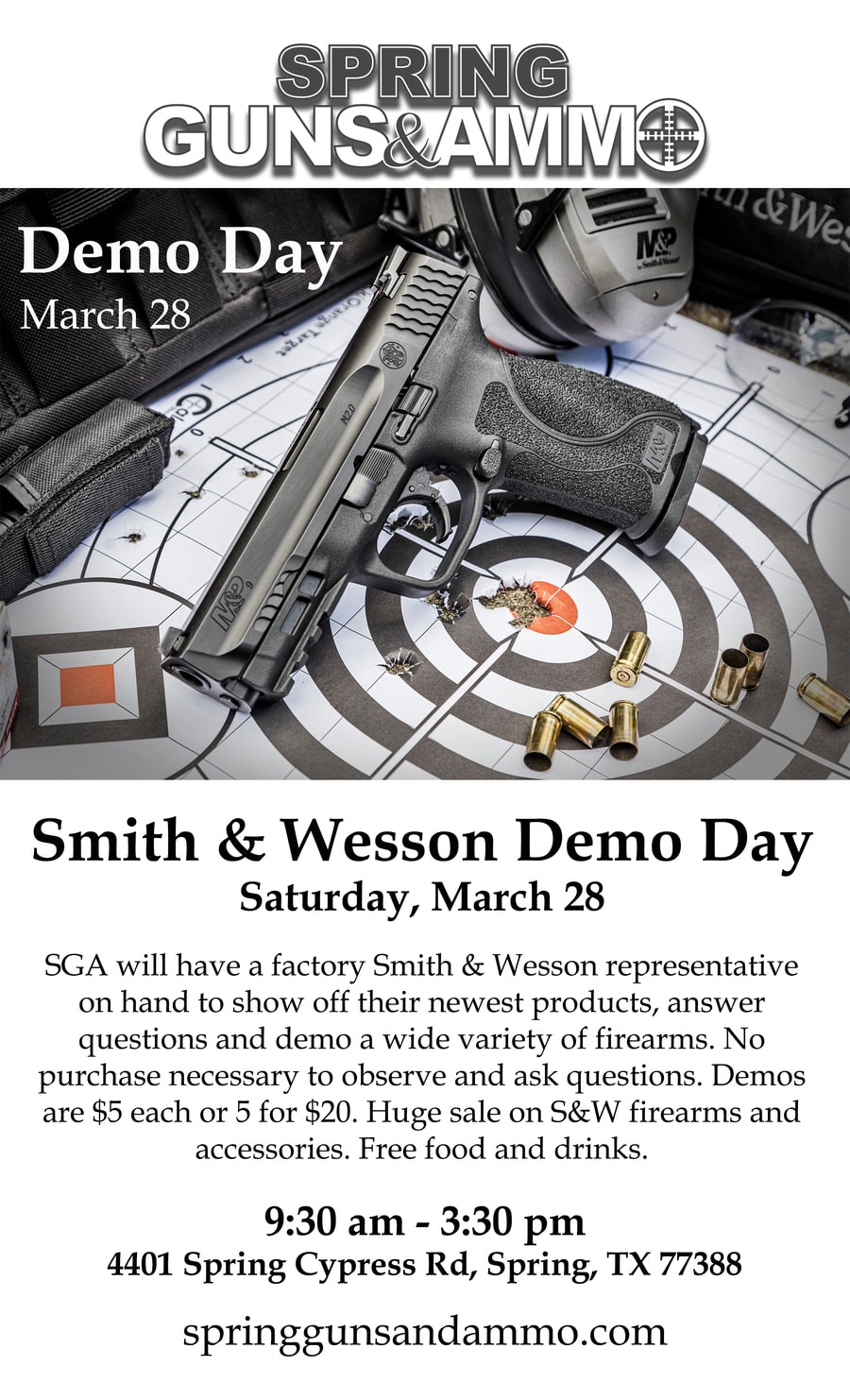 Promotions - Spring Guns & Ammo