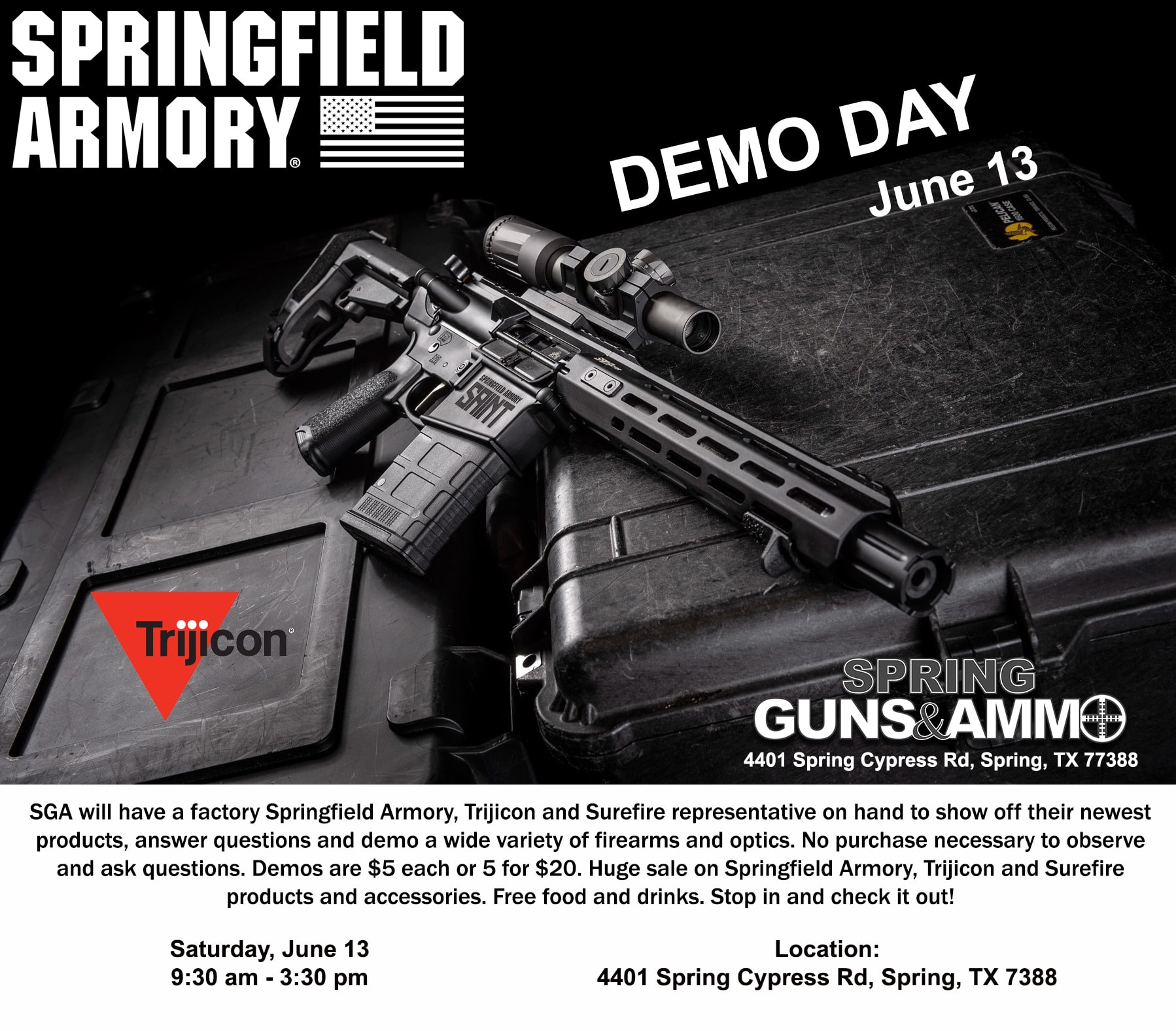 Promotions - Spring Guns & Ammo